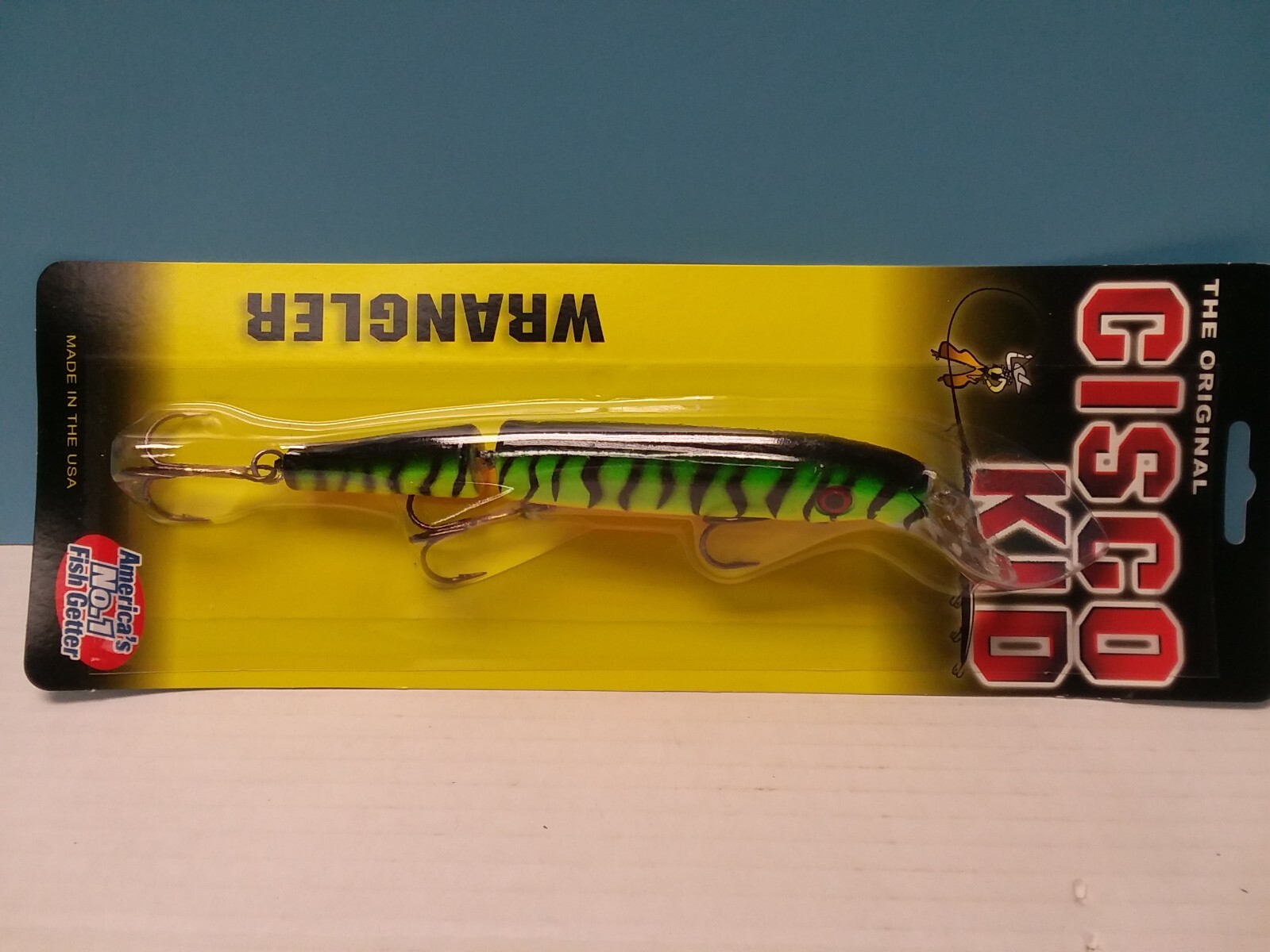 Suick Cisco Kid - Jointed Wrangler Minnow bait - Fire Tiger | eBay