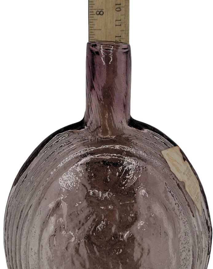 Clevenger Bros. Glass Authentic Hand Blown Amethyst Ribbed Edge Eagle ...