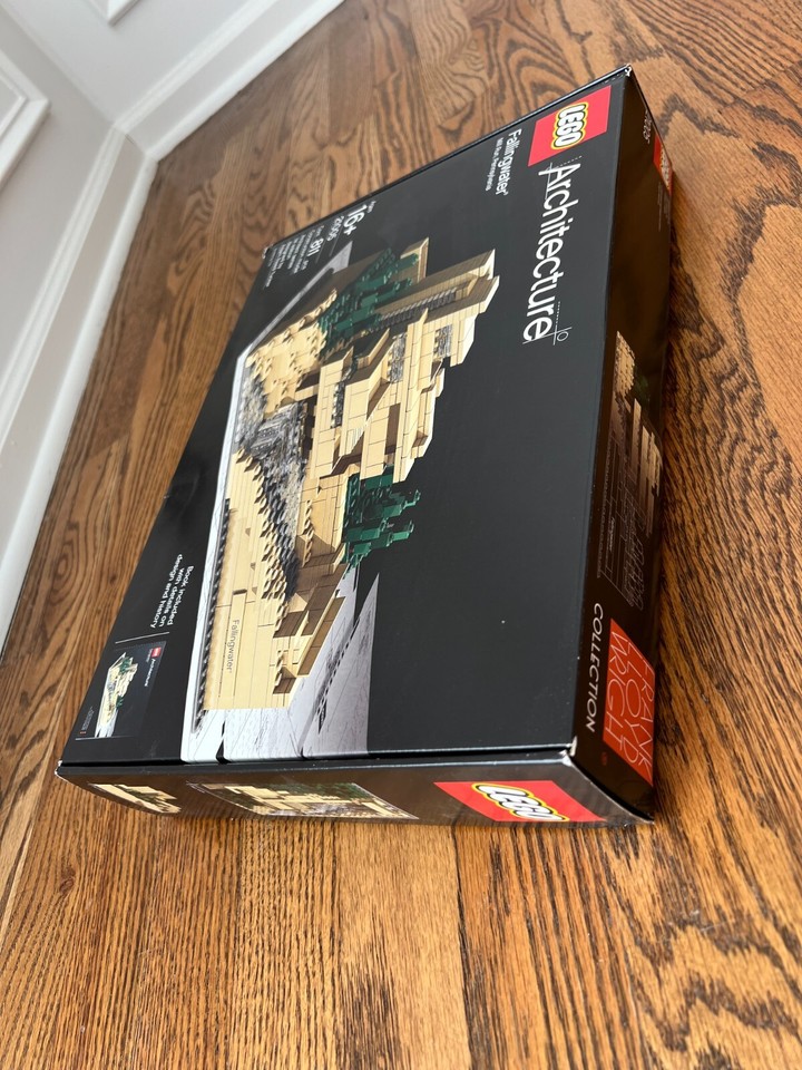 NEW - SEALED, Lego 21005 Fallingwater Frank Lloyd Wright, Box damaged ...