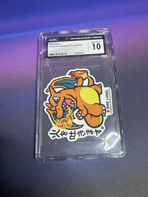 Charizard B Side Label CGC 10 | eBay