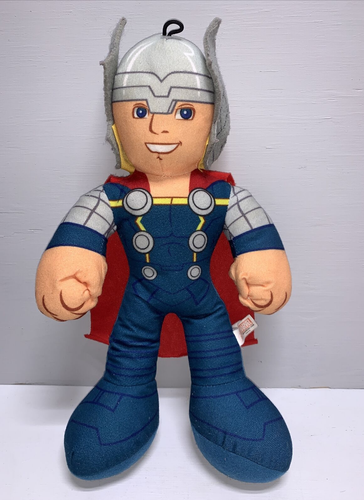 Marvel Thor Plush Super Hero Stuffed Toy 14" Avengers Assemble Doll | eBay