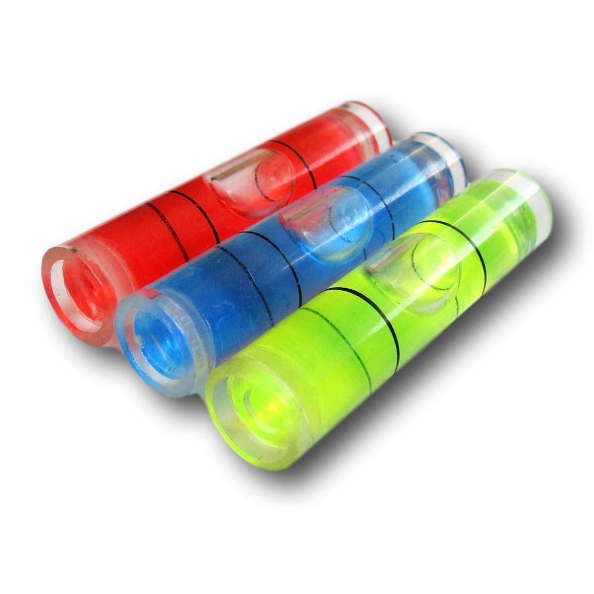 Tube Round Plastic Level Bubble Mini Spirit Levelling Building Kitchens ...