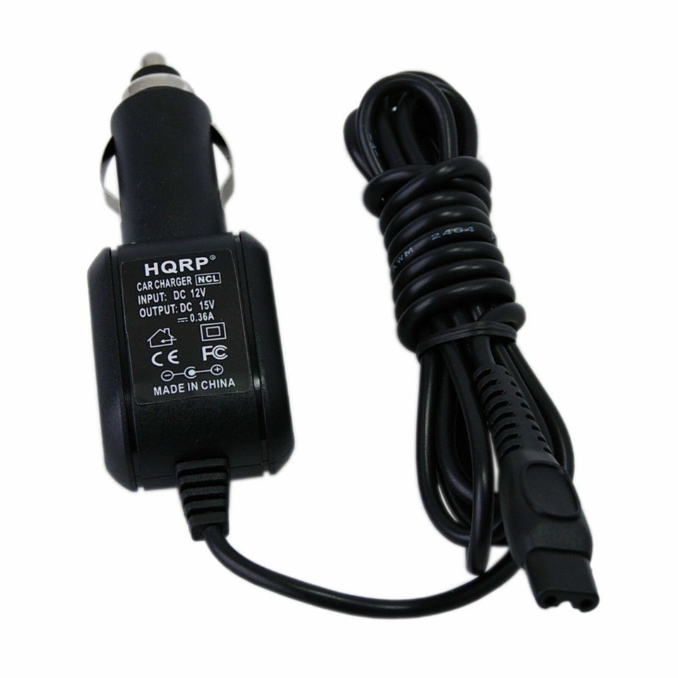 HQRP Car Charger for Philips Norelco 8150XL, 8151XL, 8160XL, 8160XLCC ...