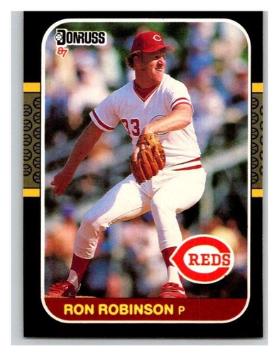 1987 Donruss #310 Ron Robinson Reds MLB Mint Baseball | eBay