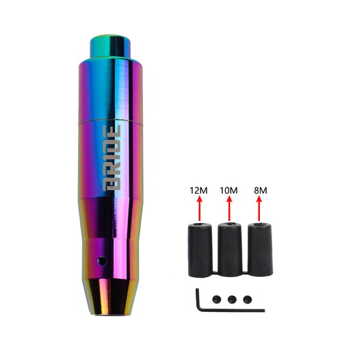JDM Universal BRIDE Rainbow Aluminum Automatic Stick Gear Shift Knob ...