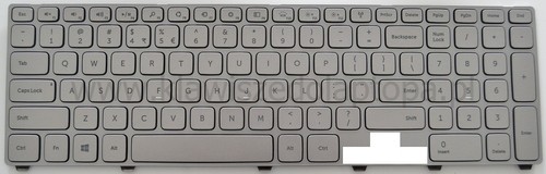 DE223 Replacement key cap for keyboard Dell Inspiron 17-7000 17-7737 ...