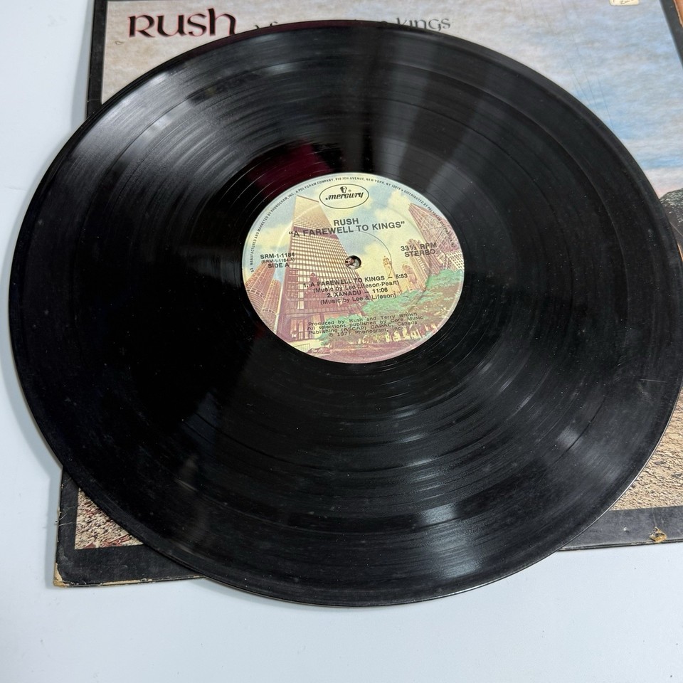 Lot Of 8 Classic/Hard Rock Vinyl Records : Queen, Rush, Mick Jagger, U2 ...