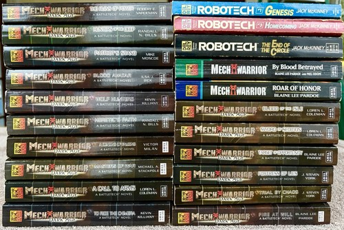 Robotech MechWarrior Battletech 21bk lot Genesis Ride the Chimera ...