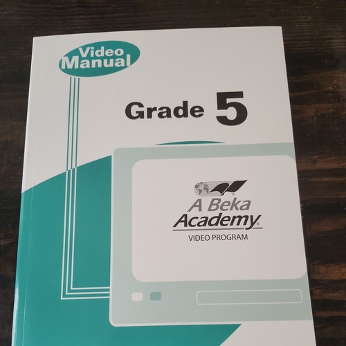 ABEKA A BEKA Grade 5 Video Manual Lesson Plans For All Subjects | eBay