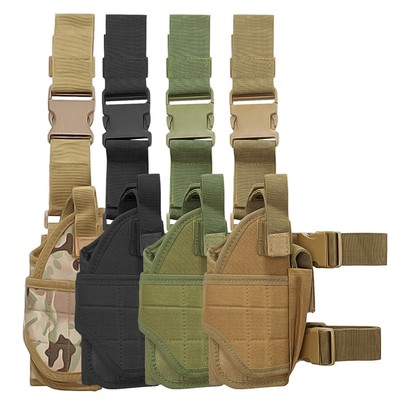 Military Drop Leg Holster Tactical Thigh Pistol Gun Pouch Right Hand ...