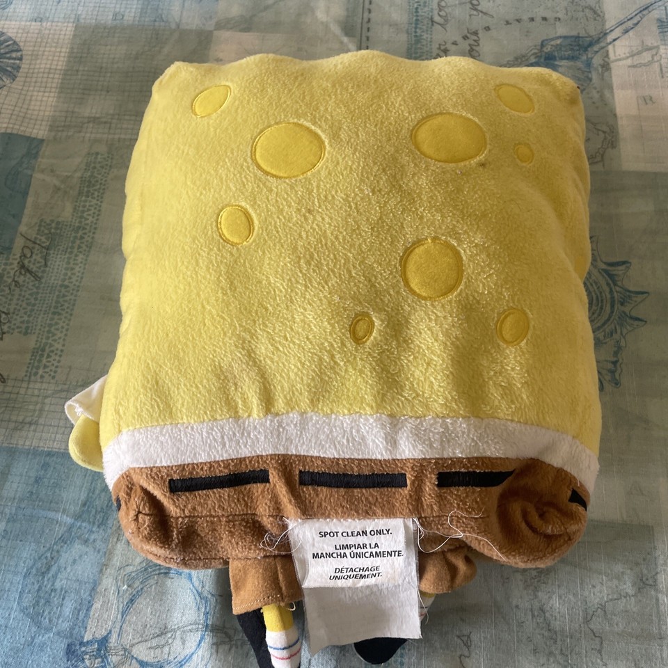 “SPONGE BOB SQUARE PANTS” 2003? Stuffed Plush Toy - 13” Tall in the ...