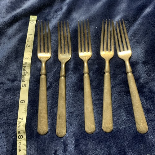 Vintage Community Plate Silverware Lot of 5 Heavy Duty Forks Please ...