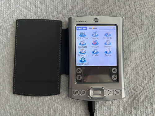 PalmOne Tungsten E Palm Pilot with Stylus and Charger - READ | eBay
