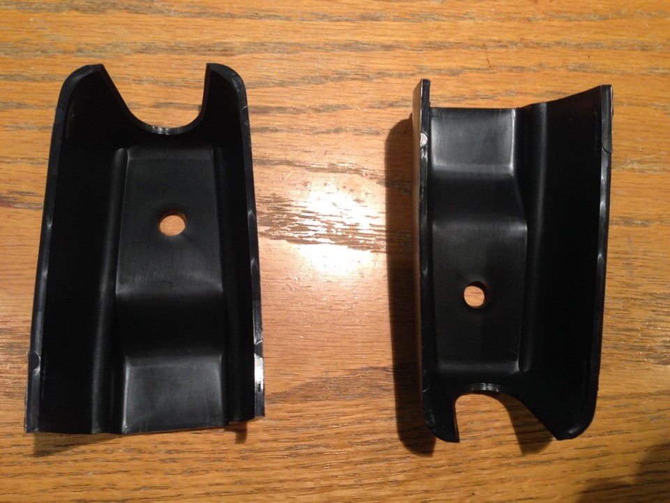 1970-72 Cuda Barracuda Rear Bumper Guard Fillers | eBay