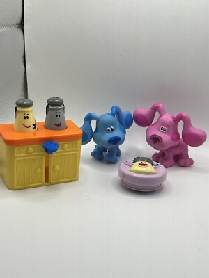 Blues Clues Lot Replacement Stamp Magenta Salt And Pepper Figures | eBay