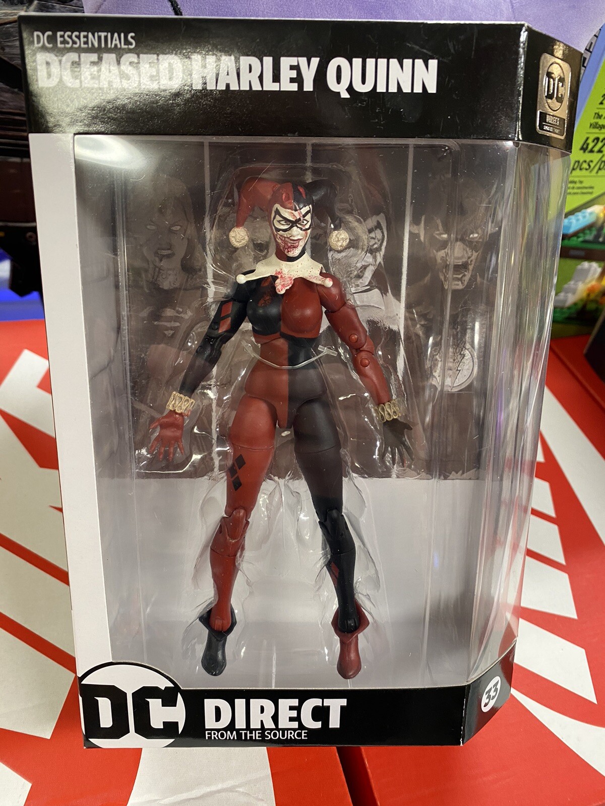 DC Direct Essentials Dceased Harley Quinn (33) 7 in. Action Figure for ...