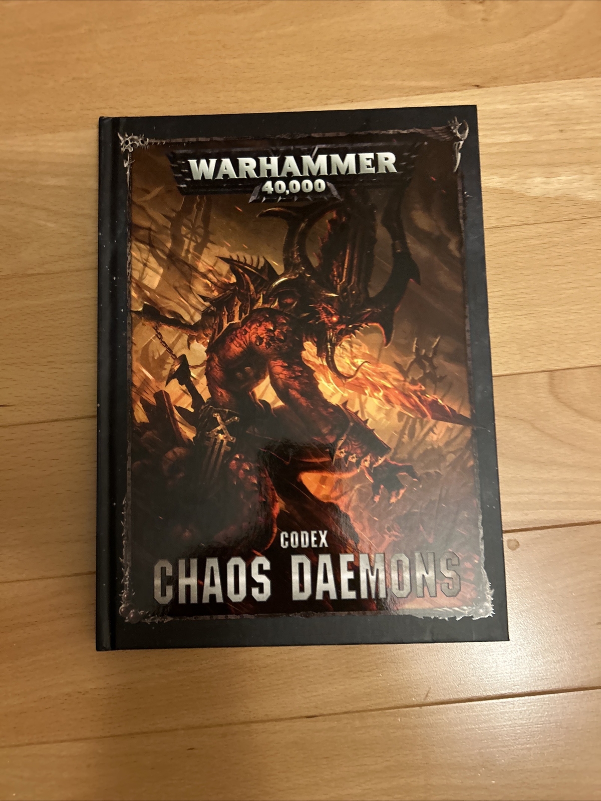 Warhammer 40K Codex Chaos Daemons 8th Edition 2018 Hardback OOP Rulebook 9781788261234| eBay