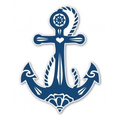 Anchor - Vinyl Sticker Decal - SELECT SIZE | eBay