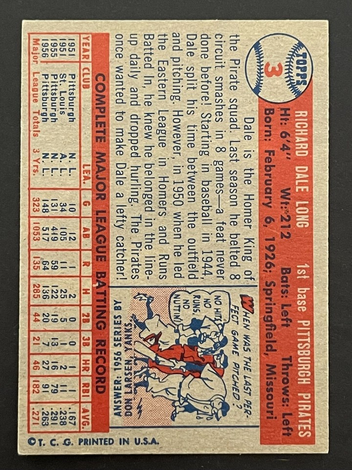 1957 Topps Baseball - Singles - YOU PICK - EX | eBay