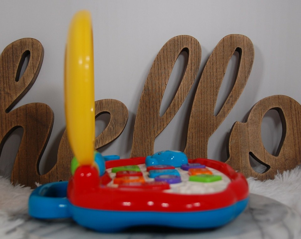 VTech Brilliant Baby Laptop Teaches Colors Shapes Animals Plays Music ...