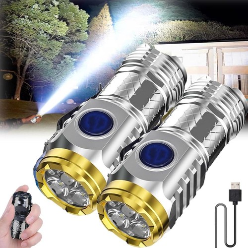 Multi-Uses Flash Super Power Flashlight Strong Light Mini Flashlights ...