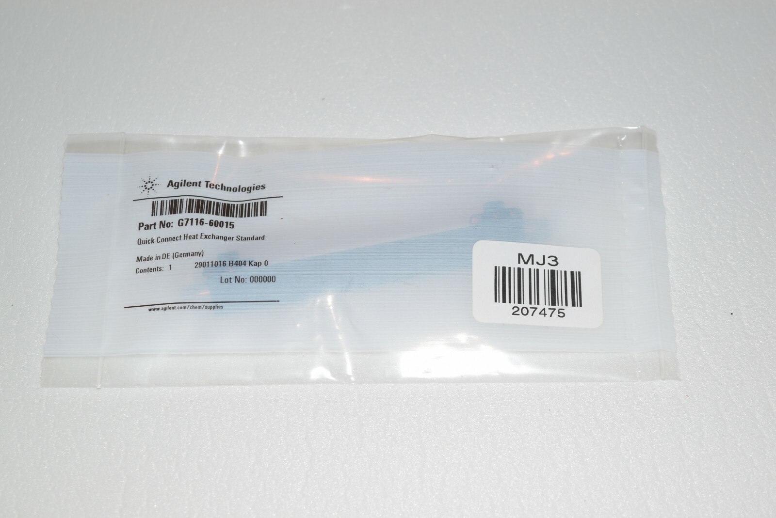 Agilent G7116-60015 InfinityLab Quick-Connect heat exchanger #207475 ...