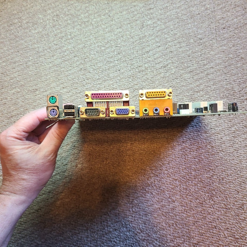 Motherboard DFI CW35 Series CW35-S REV.C1 Socket 370 PGA370 Retro Gaming Board | eBay