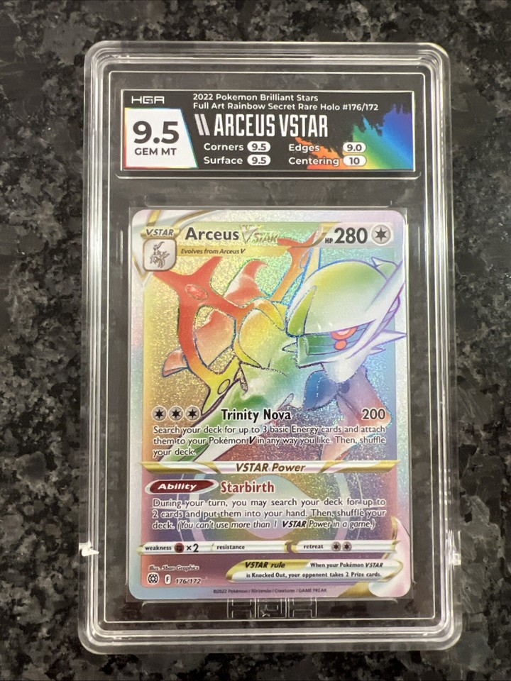 Pokémon - Professionally GRADED by HGA - 5 Cards | eBay