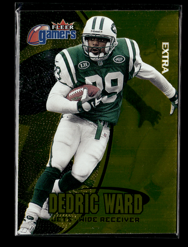 2000 Fleer Gamers Extra #8 Dedric Ward New York Jets | eBay