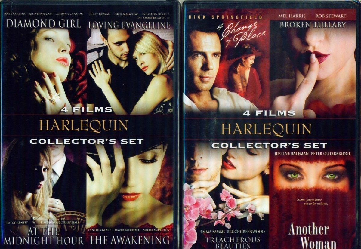 HARLEQUIN COLLECTION Volumes 1-2-3: Sexy Romantic Dramas - 12 Films ...