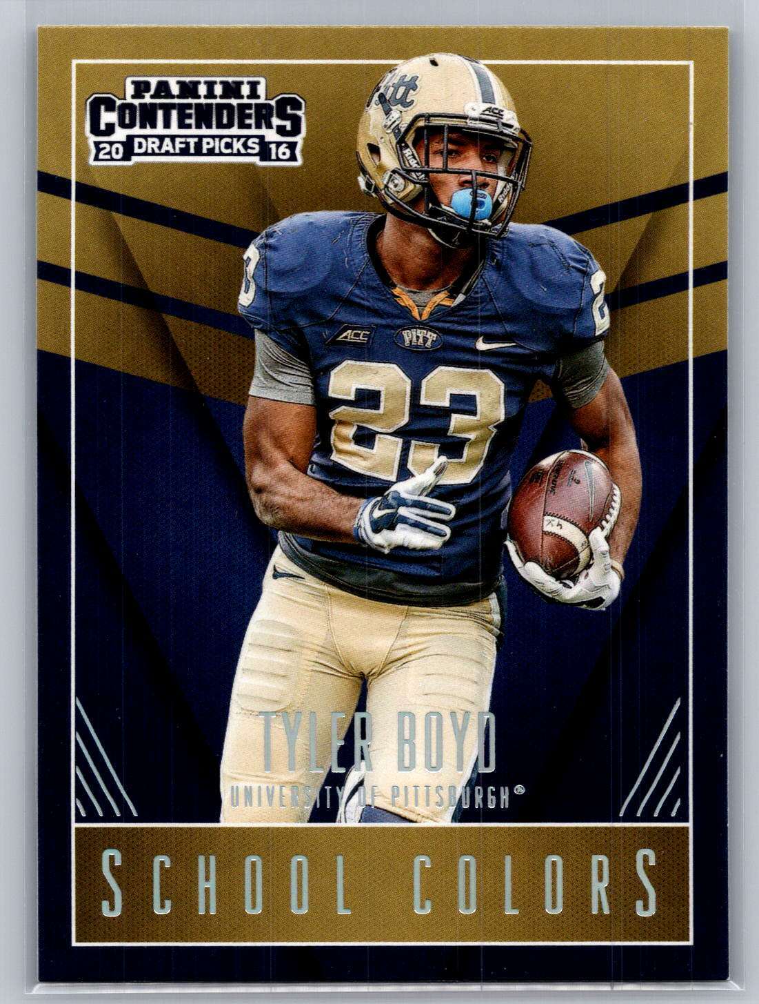2016 Panini Contenders Draft Picks #12 Tyler Boyd School Colors | eBay