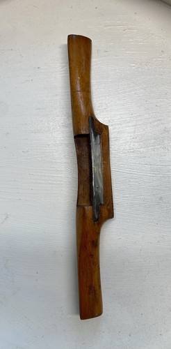 Antique Shefield Wooden Spokeshave Spoke Shave Woodworking Tool ...