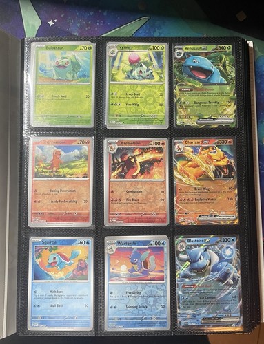 Pokémon 151 Complete Base Set All Common Uncommon Rare Holo Reverse ex ...