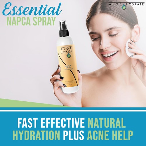 NaPCA Moisturizer. Hydrating Facial Spray with Niacinamide, ZnPCA ...