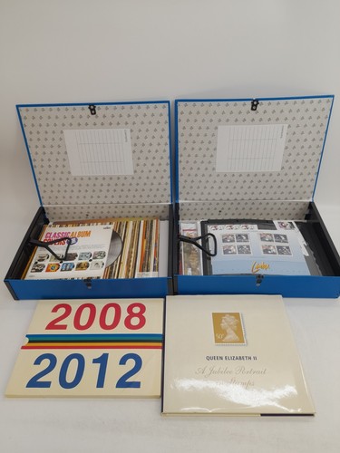 Stamp Collection 2x Box folders of Miscelanious Stamps | eBay UK