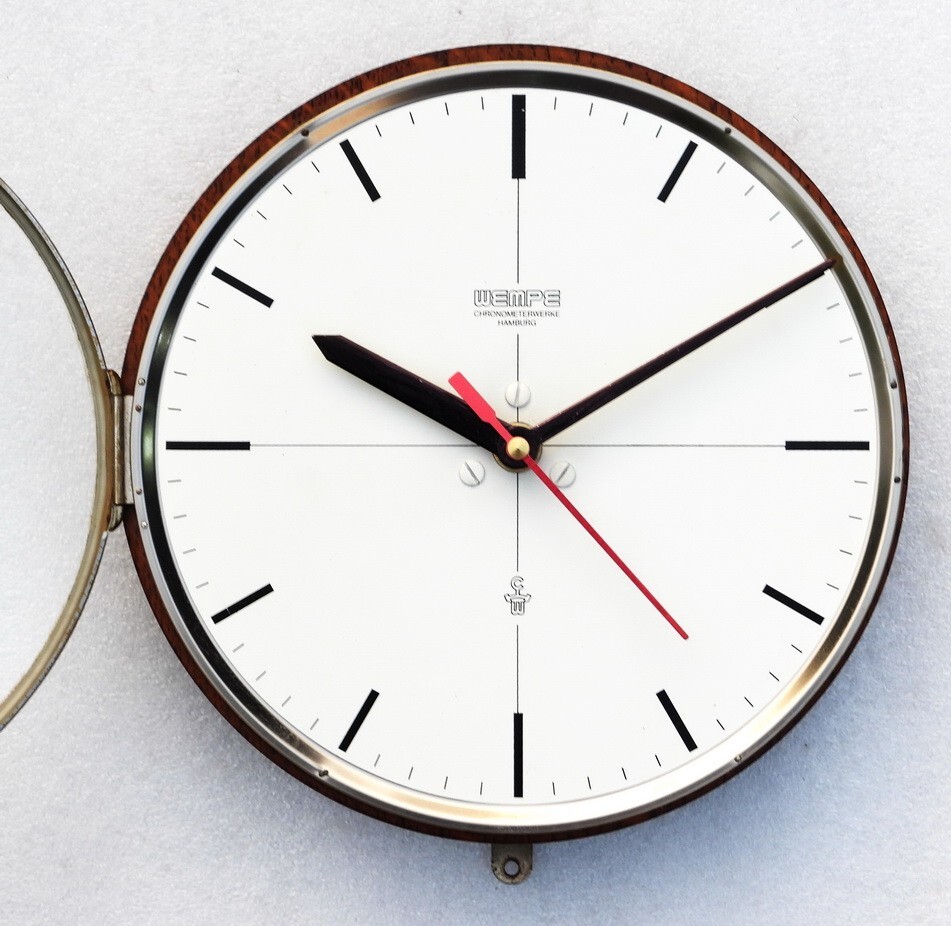 WEMPE CHRONOMETER WERKE HAMBURG MOVEMENT SHIPS MARINE NAVIGATION CLOCK ...