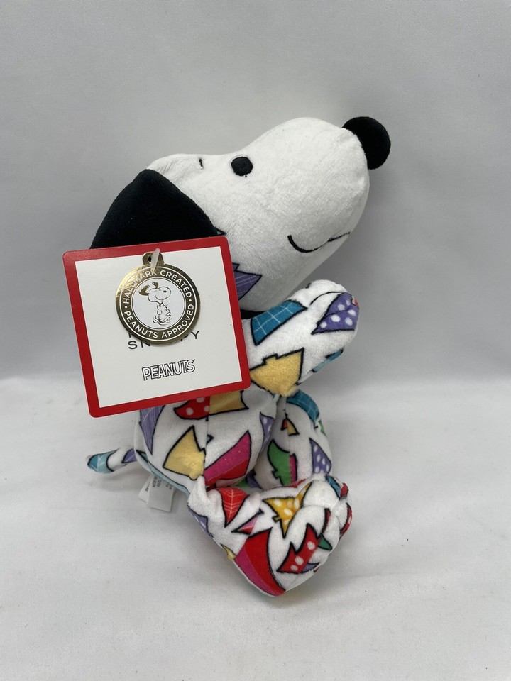 Hallmark Peanuts Festive Forest Floppy Snoopy 10" Plush Trees W Tags | eBay