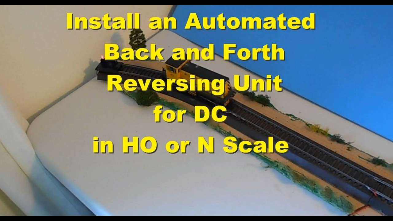 Automatic Reversing System kit.Back and forth for HO/ N Scale Train or ...