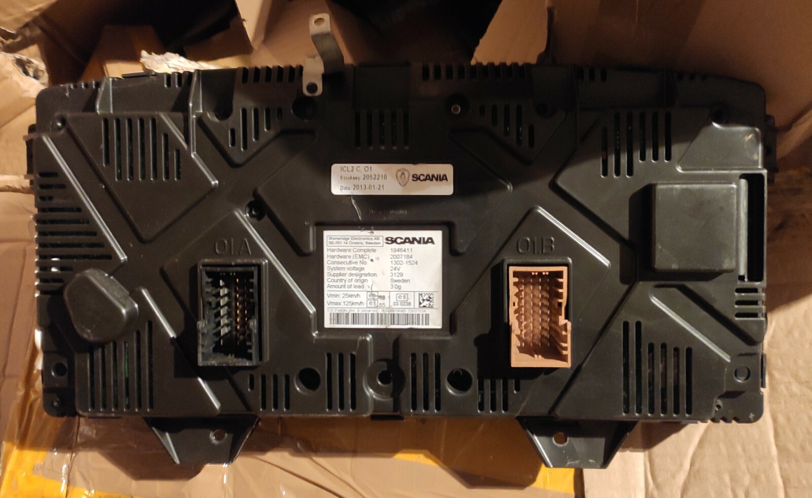 Dash cluster instrument tacho panel ICL2 2052210 Scania R | eBay