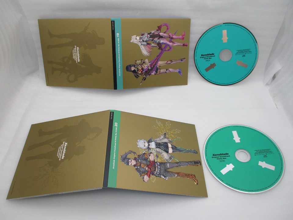 CD Xenoblade Original Soundtrack Trinity Box Yasunori Mitsuda Japan ...
