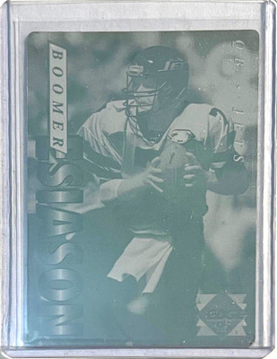 1/1 BOOMER ESIASON 1995 COLLECTORS EDGE PRINTING PLATE CARD NEW YORK ...
