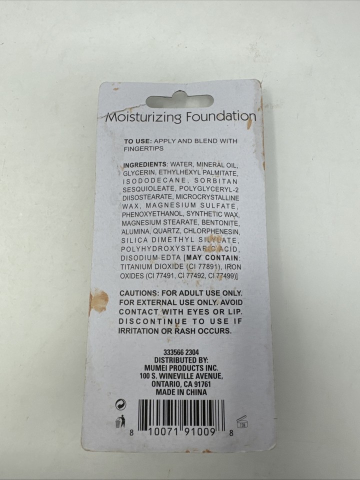 Nucolor moisturizing foundation Dark, New in package | eBay