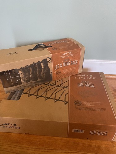 Traeger Premium Rib Rack and Leg and wing rack 313115493477 | eBay