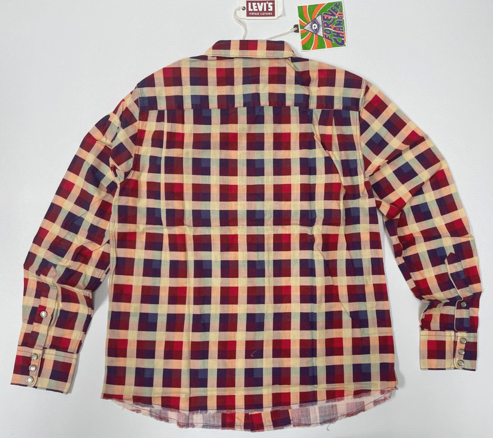 Levi's Vintage Clothing LVC Printed Western Shirt 1960's Levis ...