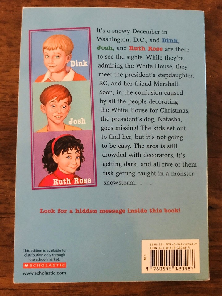 A To Z Mysteries White House White Out. Ron Roy. Paperback Kids Books ...