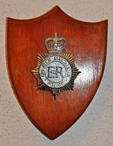 Greater Manchester Police mess wall plaque shield crest Constabulary ...
