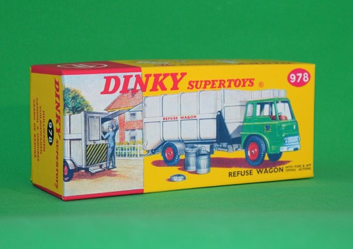 DINKY Reproduction Box 978 Refuse Wagon (Repro Box Only) | eBay