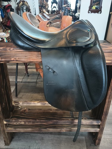 Stubben Scandica Dressage Saddle 18" Seat 31cm Tree Black | eBay