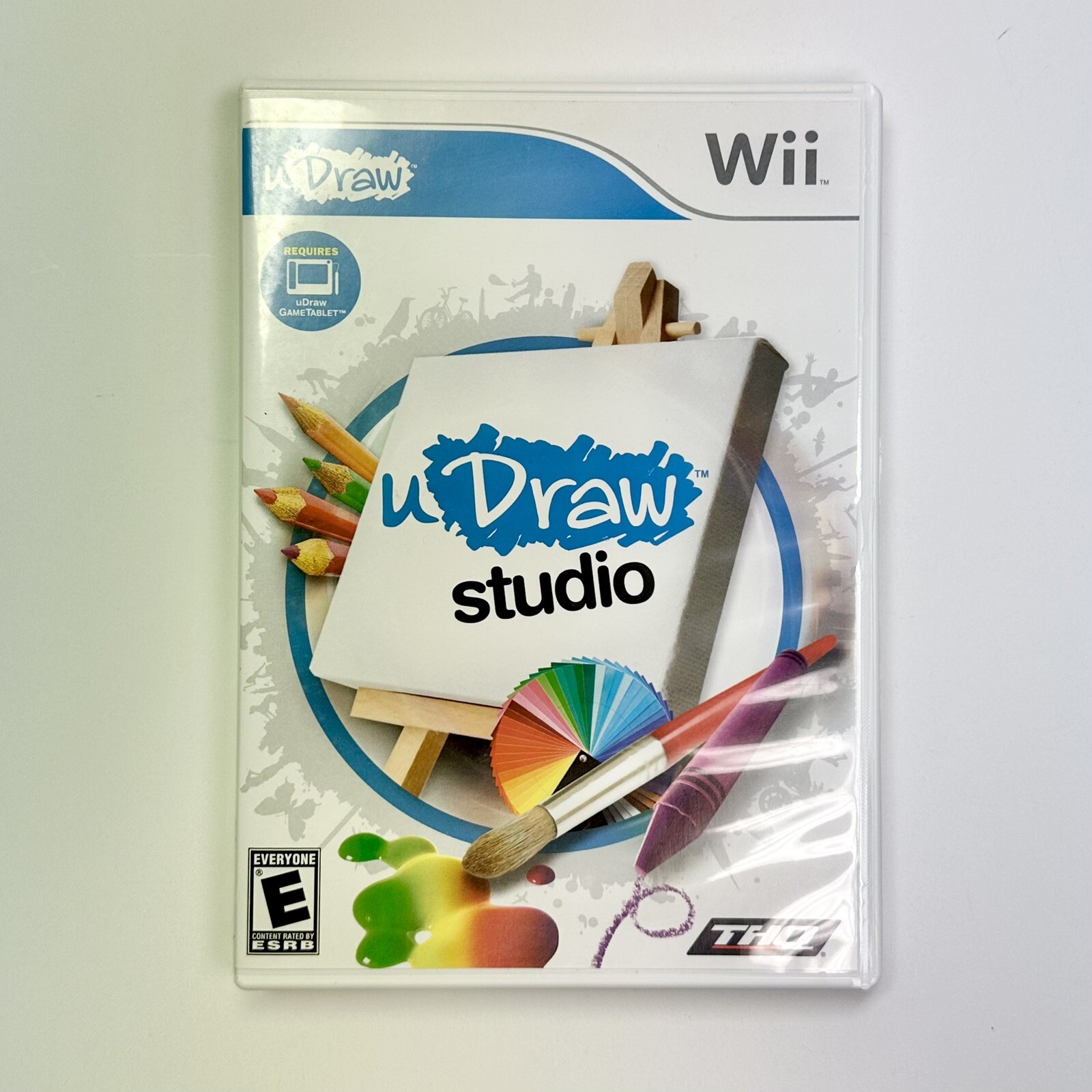 uDraw Studio Wii (Nintendo Wii, 2010) Complete w/ Manual - Tested -Free ...