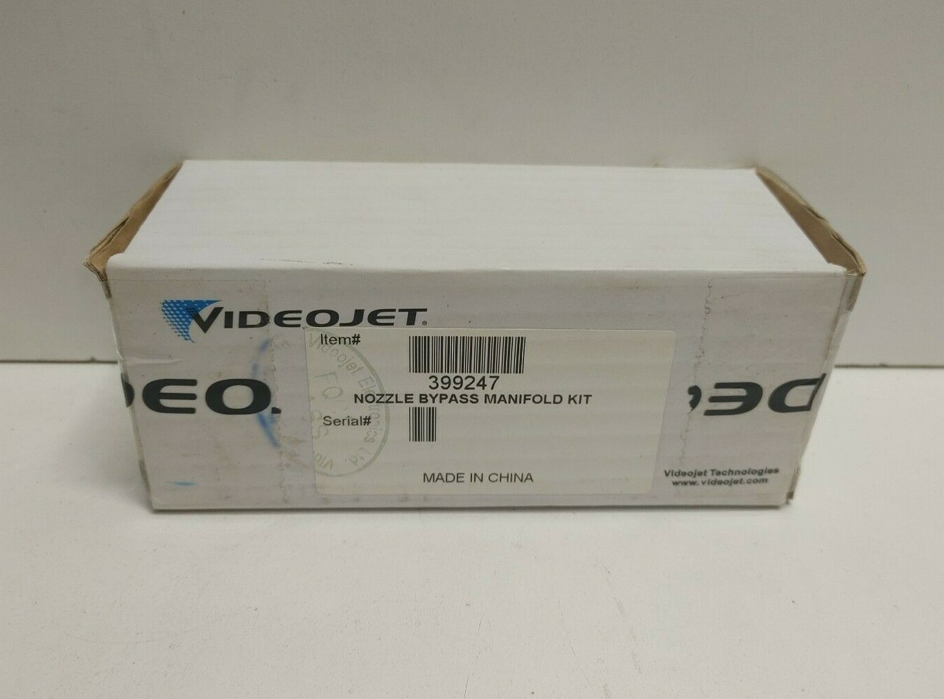 FACTORY SEALED! VIDEOJET NOZZLE BYPASS MANIFOLD KIT 399247 | eBay